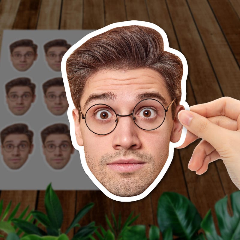Face Stickers - Etsy