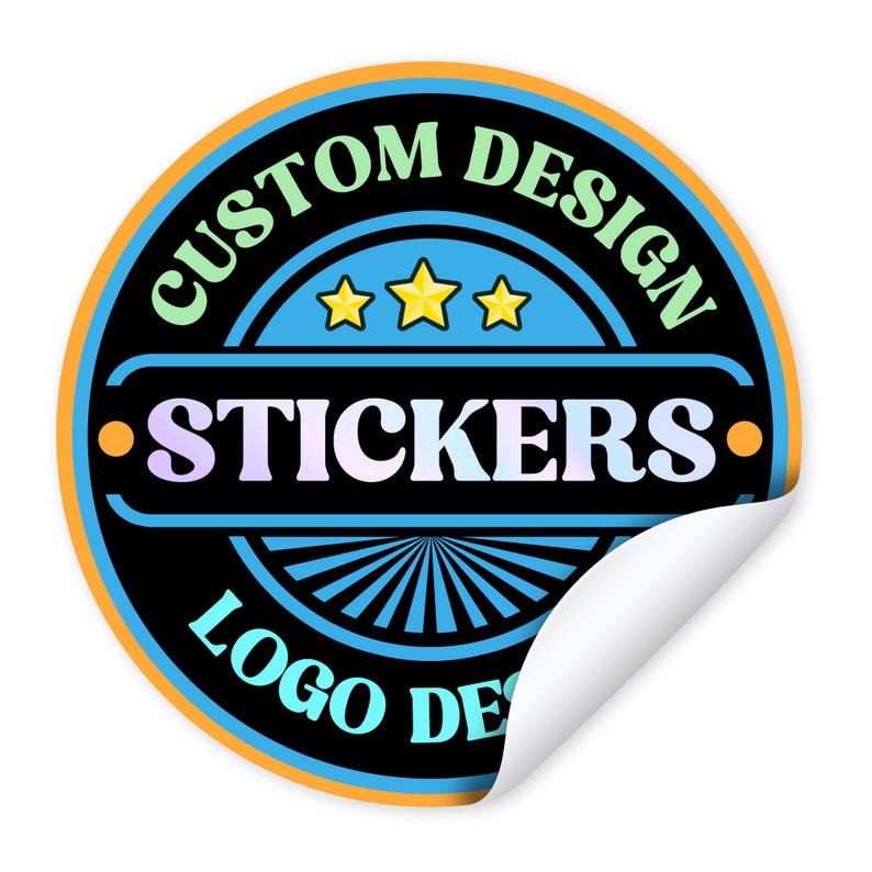 Custom Logo Vinyl Stickers: Die Cut Stickers, Waterproof | Water Bottle ...