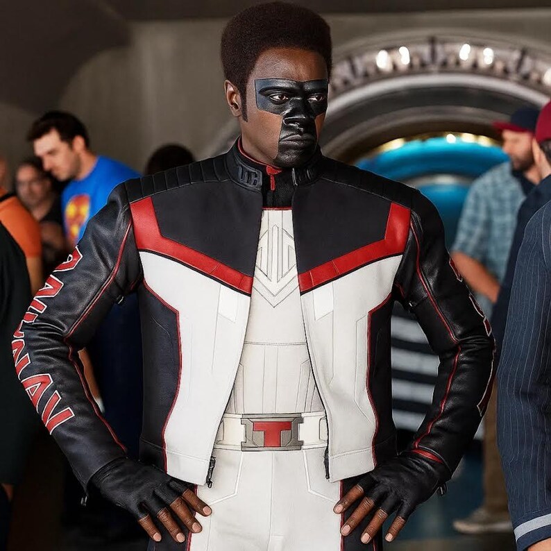 2025 Superman Mister Terrific Leather Jacket | DC Comics Superhero ...