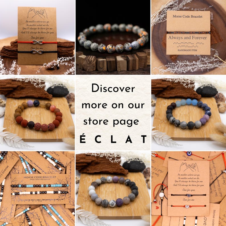 Morse Code Bracelet: I Love You Secret Message, Hematite & Stainless ...