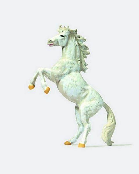 Preiser 29514 HO Scale Animal -- Rearing White Horse - Etsy