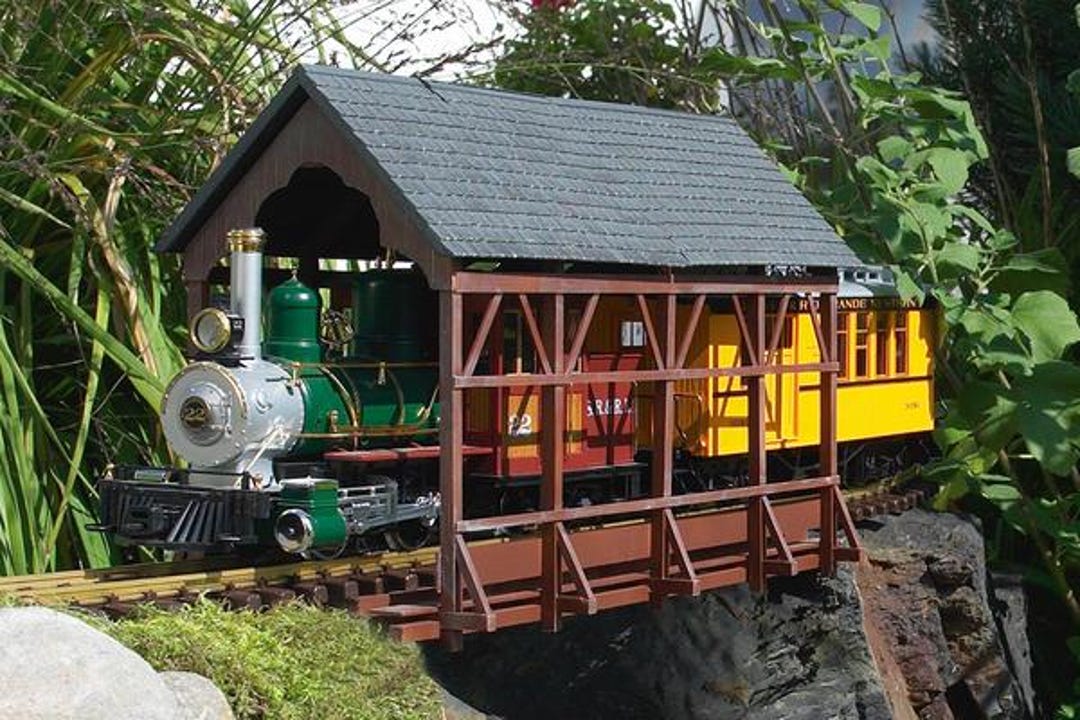 Piko 62116 G Scale Covered Bridge Kit - Etsy