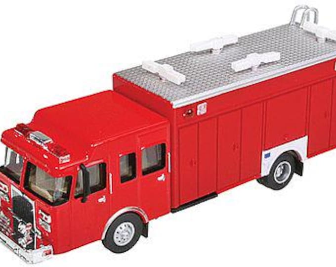 Walthers Scenemaster 949-13802 HO Scale Hazardous Materials Fire Truck ...