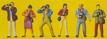 Preiser 10089 HO Scale Photographers Pkg6 - Etsy