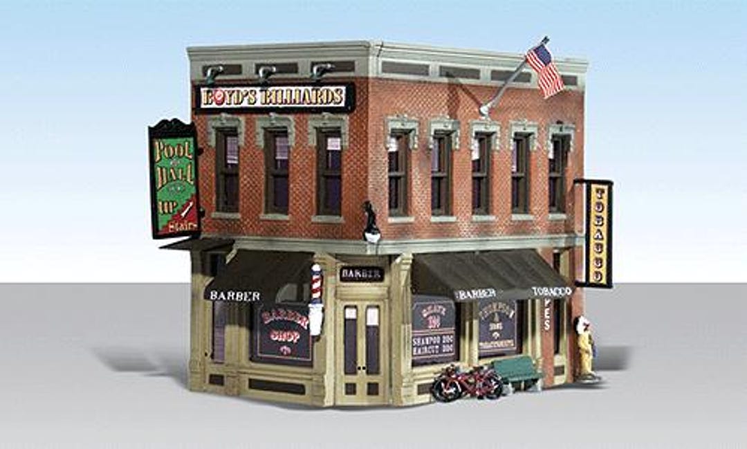Woodland Scenics 5024 HO Scale Corner Emporium - Built-&-ready ...