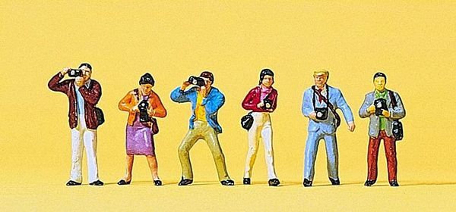 Preiser 10089 HO Scale Photographers Pkg6 - Etsy