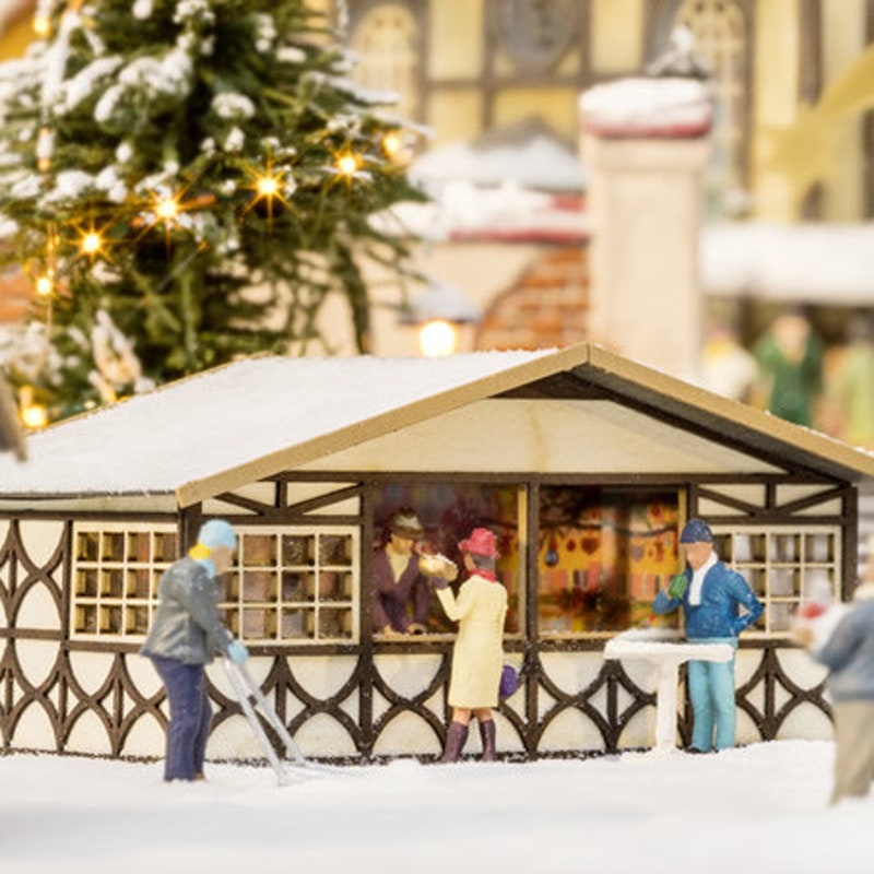 Miniature Christmas Stall - Etsy