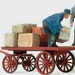 Preiser 28084 HO Scale Dock Workers W/cart 2 Workers & Cart W/packages ...