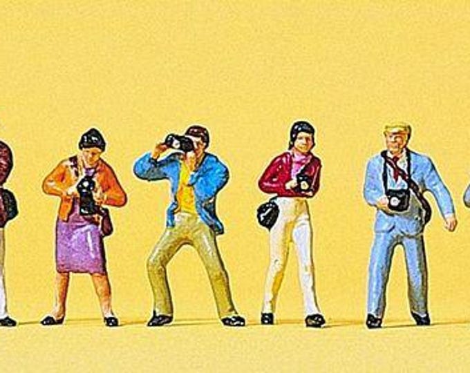 Preiser 10089 HO Scale Photographers -- Pkg(6) - Etsy