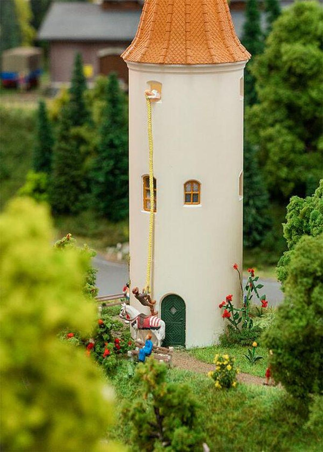 Faller 151633 HO Scale Rapunzel Figure Set Rapunzel, Prince, Horse - Etsy