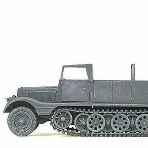 Preiser 16561 HO Scale German Army WWII Sdkfz 11 Series Half-track (plastic Kit) - Etsy