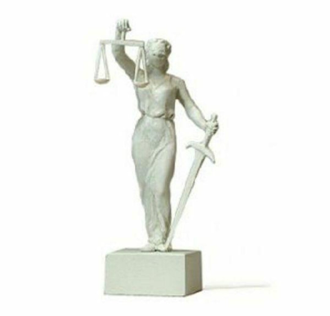 Preiser 29076 HO Scale Lady Justice Statue - Etsy