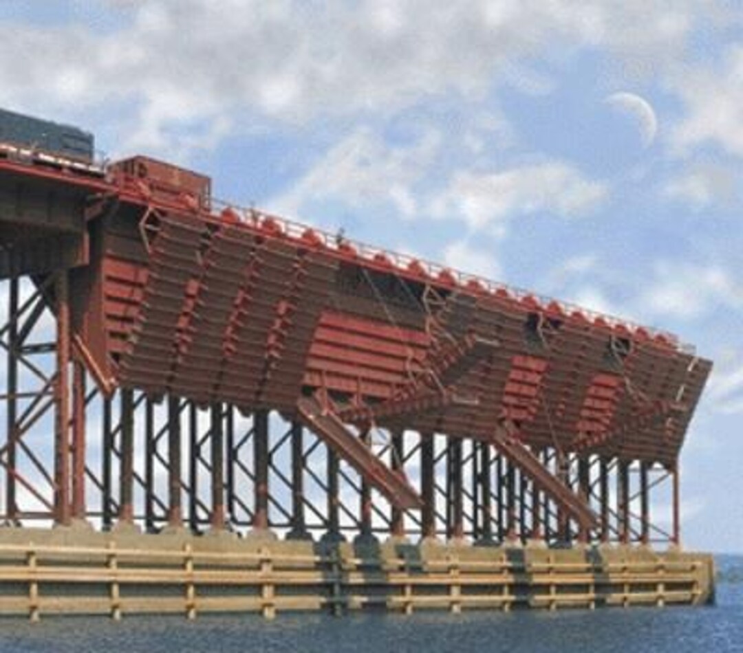 Walthers Cornerstone 933-3065 HO Scale Ore Dock -- Kit - Etsy