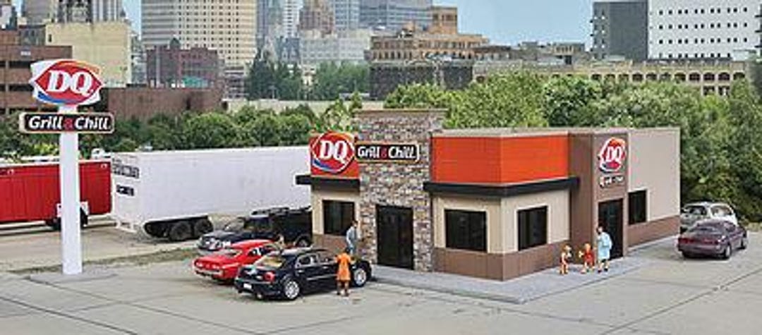 Walthers Cornerstone 933-3485 HO Scale DQ Grill & Chill(r) -- Kit - Etsy