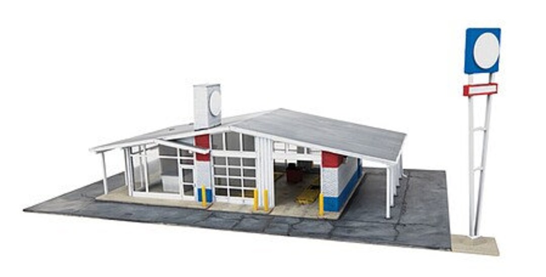 Walthers Cornerstone 933-3543 HO Scale Drive-in Oil Change Kit - Etsy