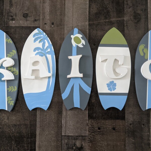 Surfboard Decor - Etsy