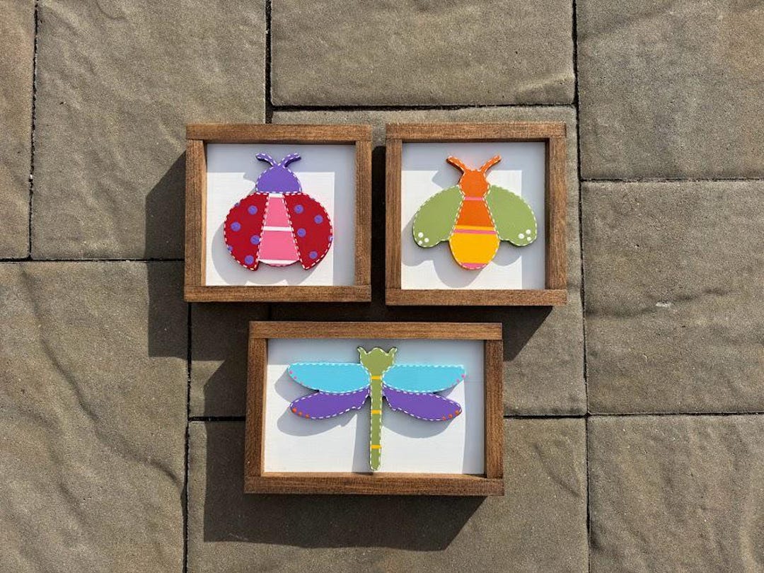 Kids Bug Wall Decor - Etsy