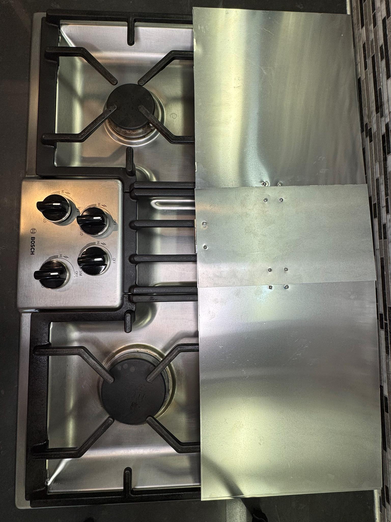 Splatterguard™ – Flip-up Stove Cover | Wipe-clean & Foldable Splatter ...