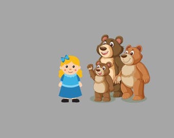 Goldilocks and the Three Bears Reader’s Theater Scripts - Etsy