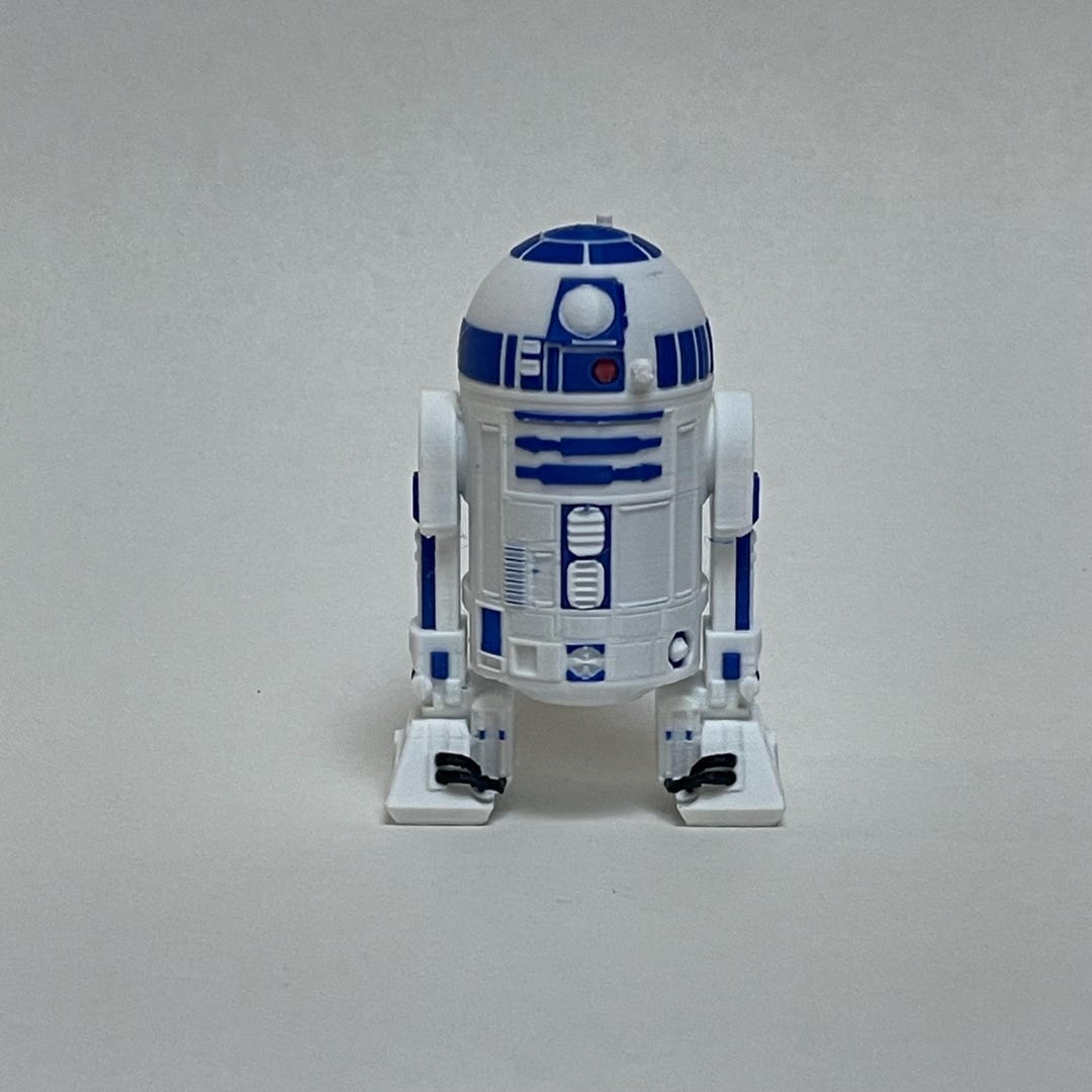 3d-printed R2-D2 Miniature – 3.25” Multicolor Star Wars Droid Figure ...