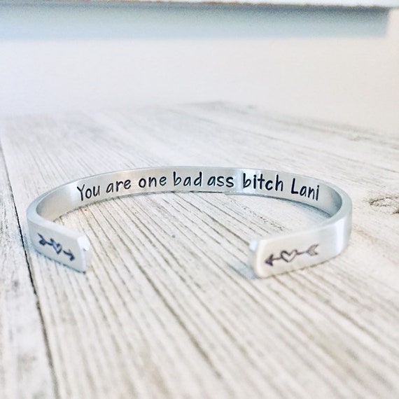 You Are One Bad Ass Bitch Badass Bitch Personalized | Etsy