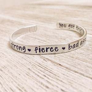 Personalized Bracelet, One of a Kind, Customized, Friend, Support ...