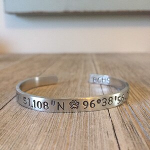 Latitude, Longitude, Coordinates, GPS, Special Location Bracelet ...
