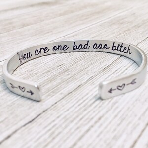 You Are One Bad Ass Bitch Badass Bitch Personalized - Etsy