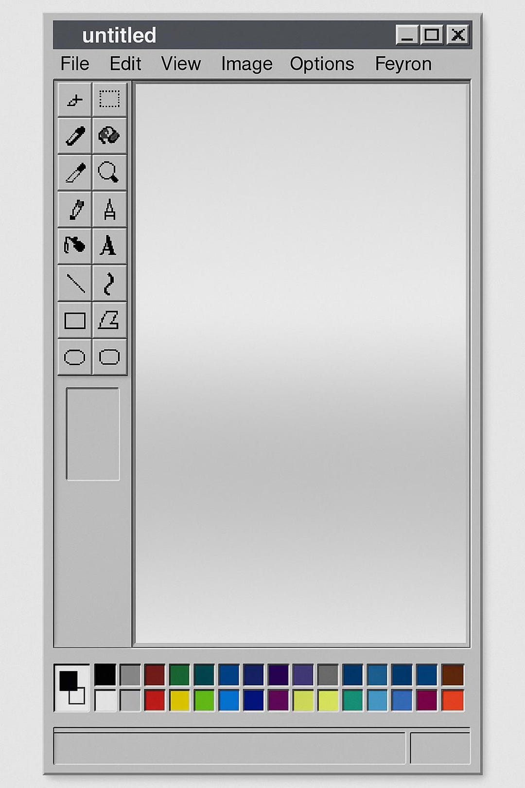 Microsoft Paint Window Sticker - Etsy