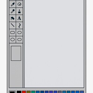 Microsoft Paint Window Sticker - Etsy