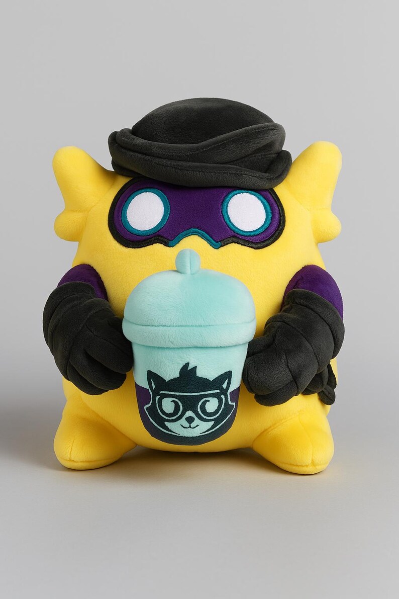 Valorant Gekko Plush – Made in France – Cute Wingman Stuffed Toy ...