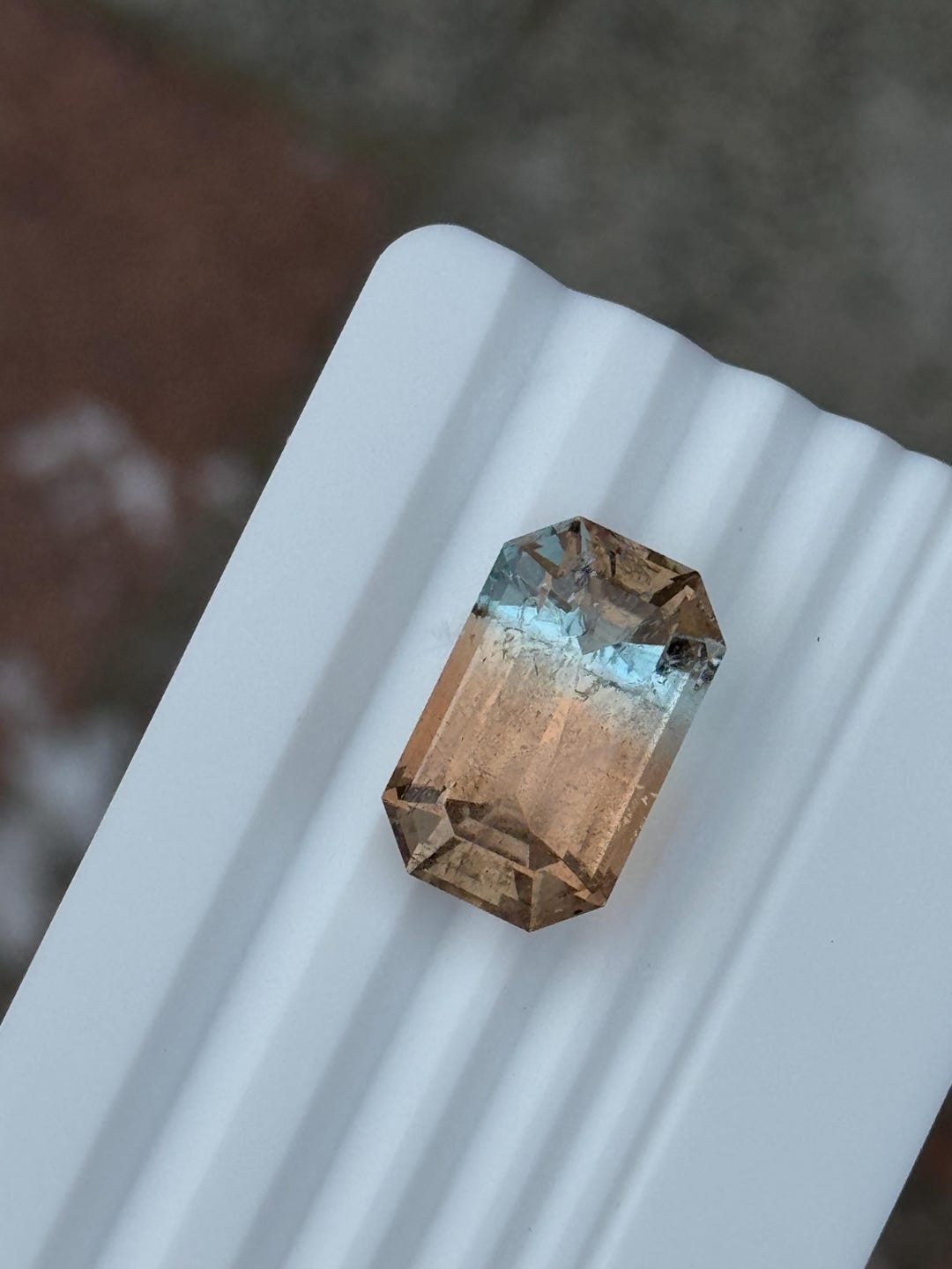 Polychrome Topaz – Rare Natural Bi-color Gem From Ukraine, Volyn Gems ...
