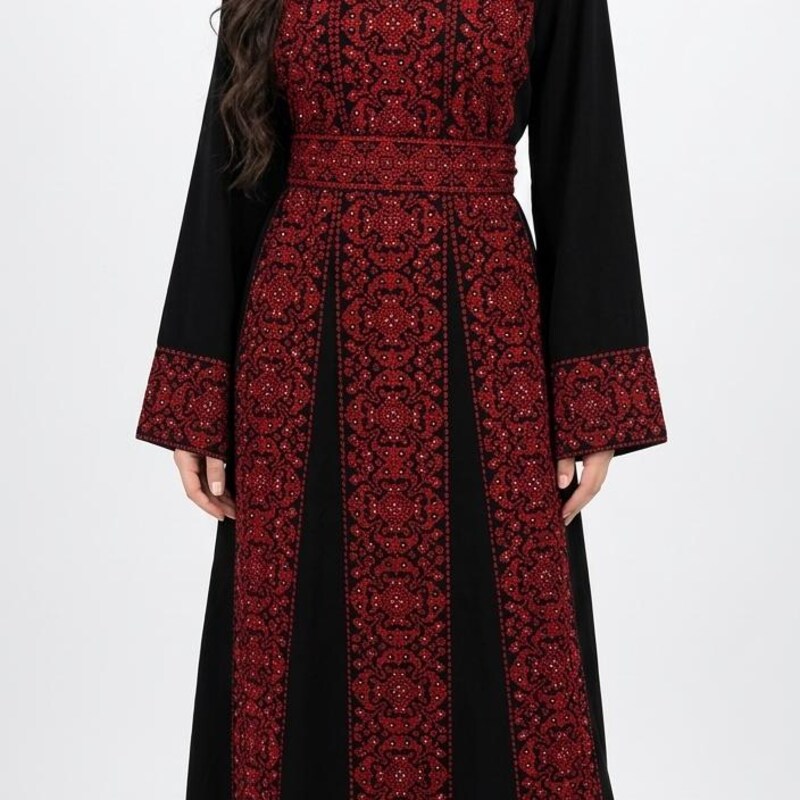 Arabic Women Black Dress - Etsy