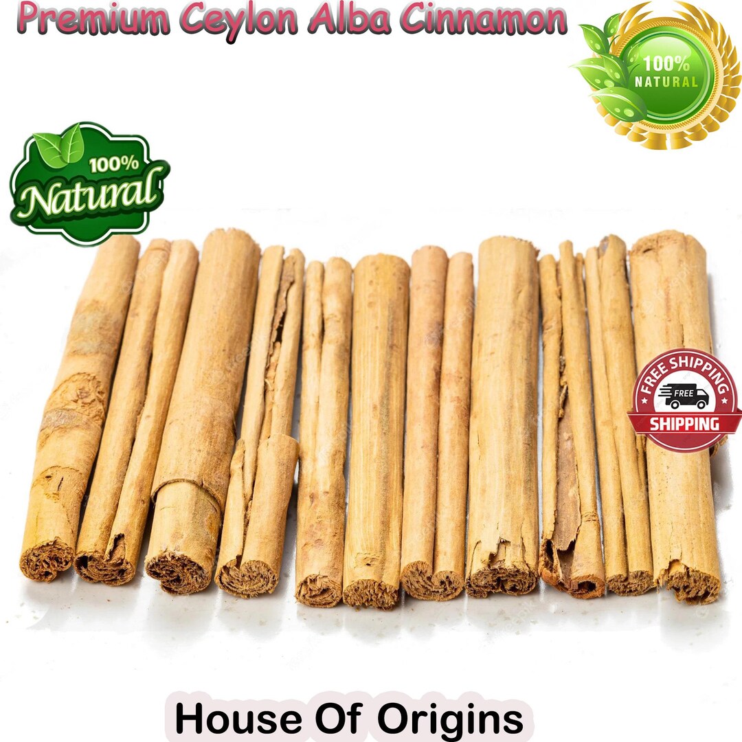 25 Grams Ceylon Cinnamon, ALBA Grade Quality, 100% Pure Natural Not ...