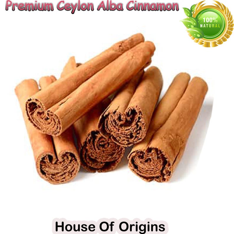 25 Grams Ceylon Cinnamon, ALBA Grade Quality, 100% Pure Natural Not ...