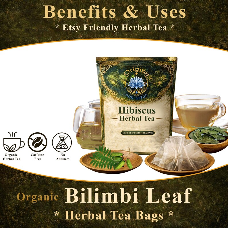 Tisane bio en sachets Bilimbi Leaf – Infusion botanique sans caféine ...
