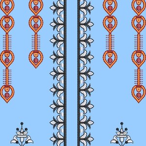 Neck Embroidery Designs - Etsy