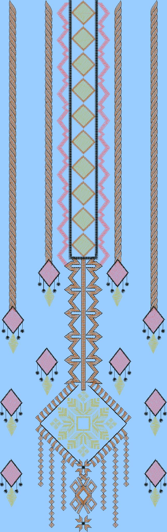 Neck Embroidery Designs - Etsy