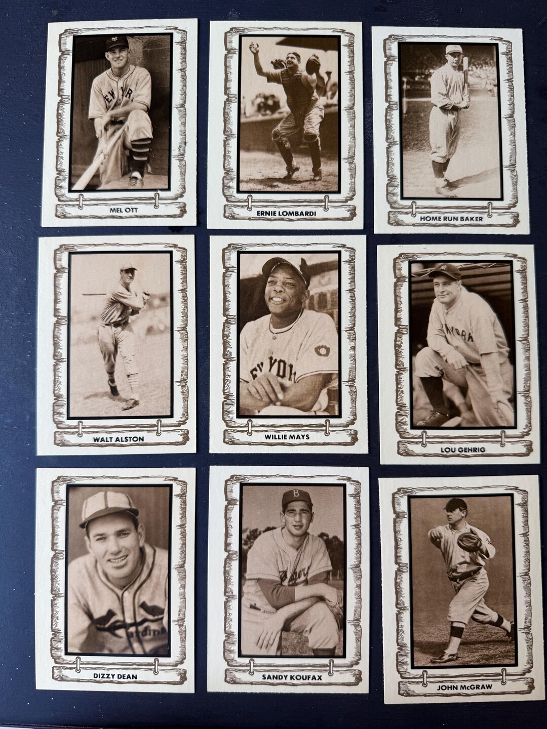 1980 Cramer Sports Baseball Legends - Etsy