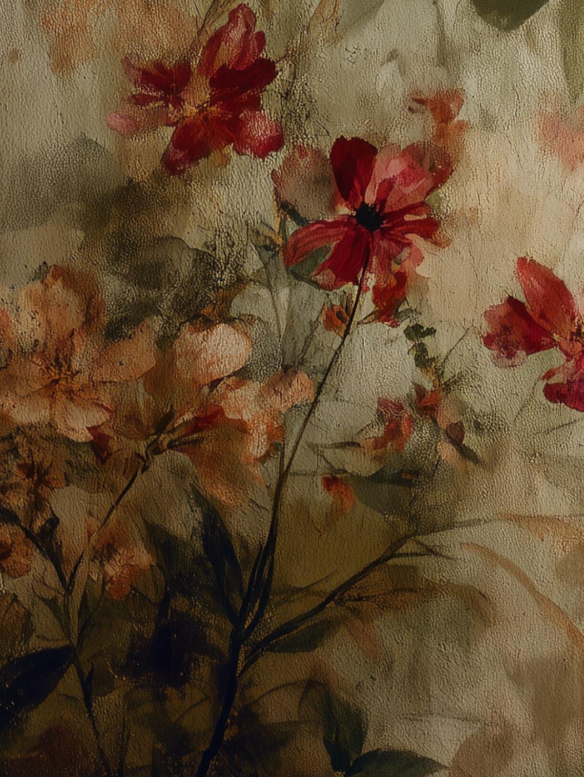 Victorian Vintage Botanical Wildflowers Art Digital Products - High ...