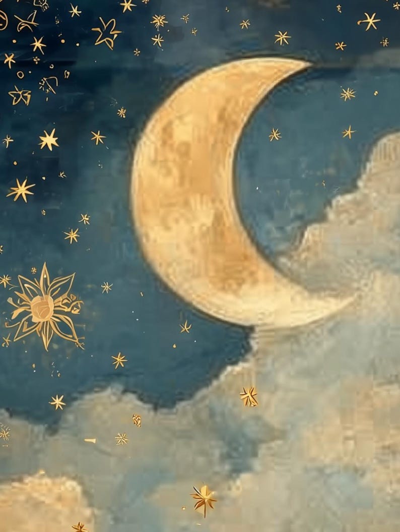 Winter in William Morris Style Digital Products - Christmas Art Nouveau ...