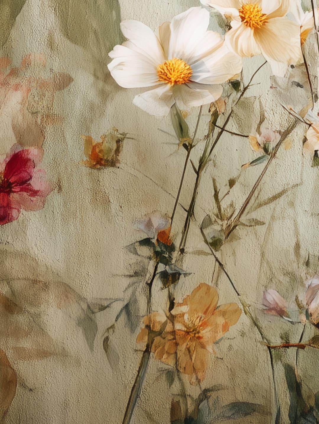 Victorian Vintage Botanical Wildflowers Art Digital Products - High ...