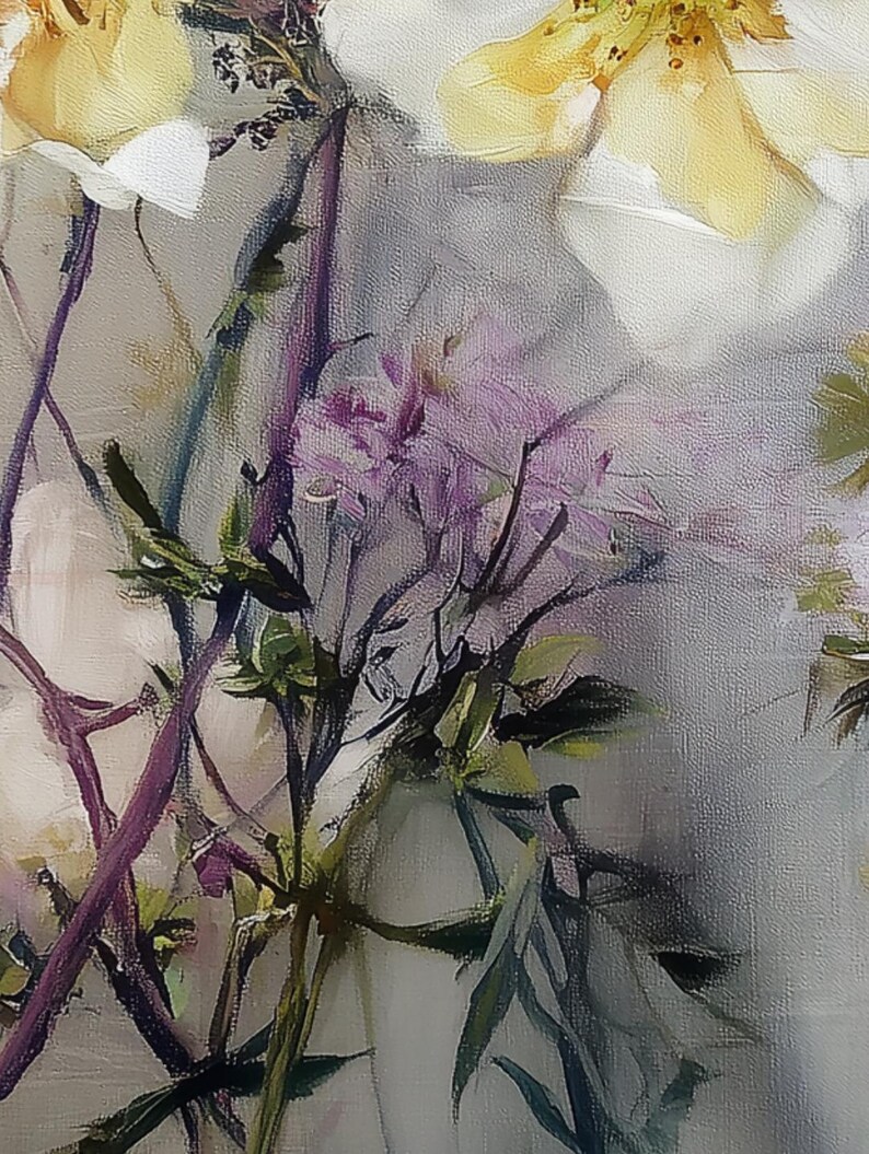 Victorian Vintage Botanical Wildflowers Art Digital Products - High ...