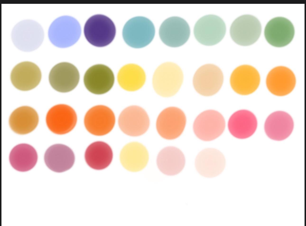 Vintage Spring Procreate Color Palette | 70s Retro Aesthetic Swatches ...