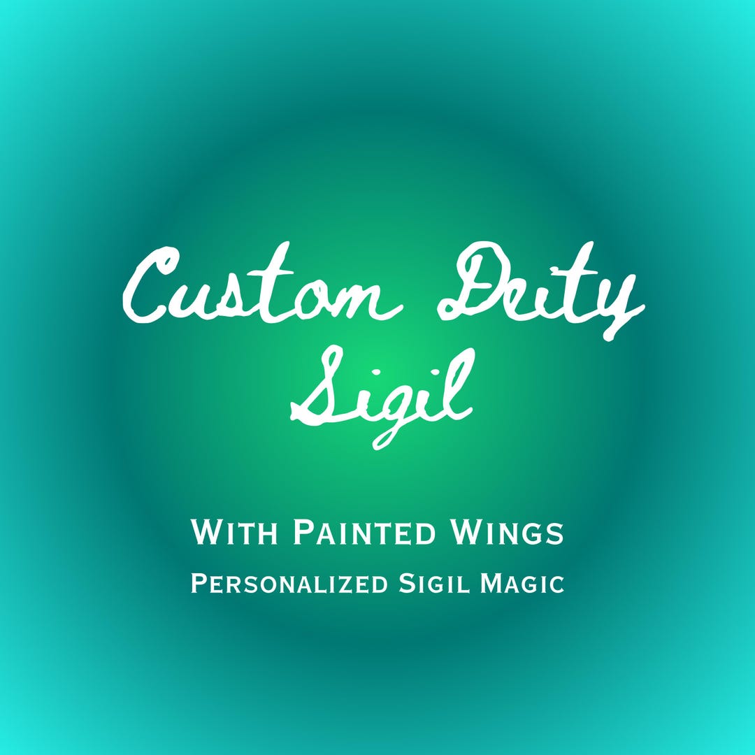 Custom Deity Sigil | Personalized Sigil Magic - Etsy