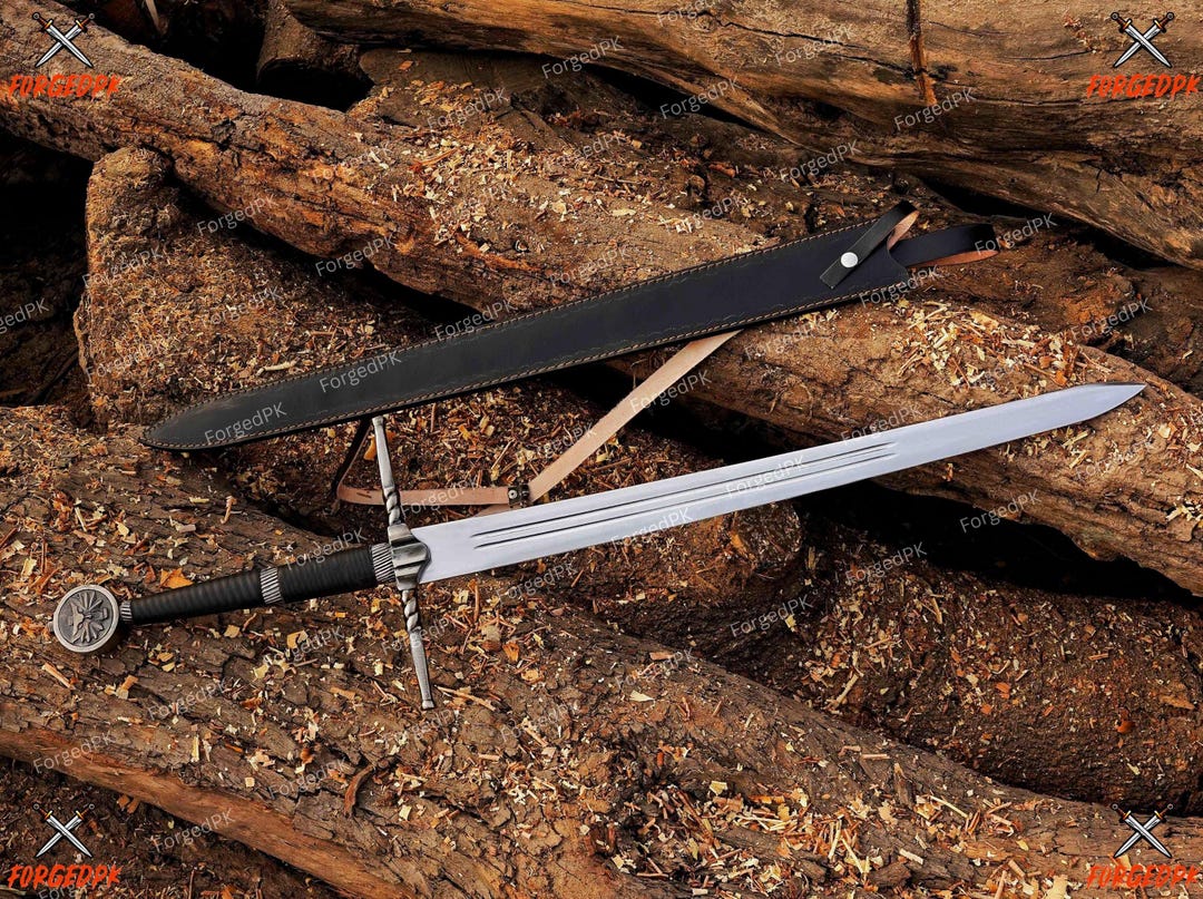 Handmade Witcher-inspired Sword - Master Sword of Geralt of Rivia ...