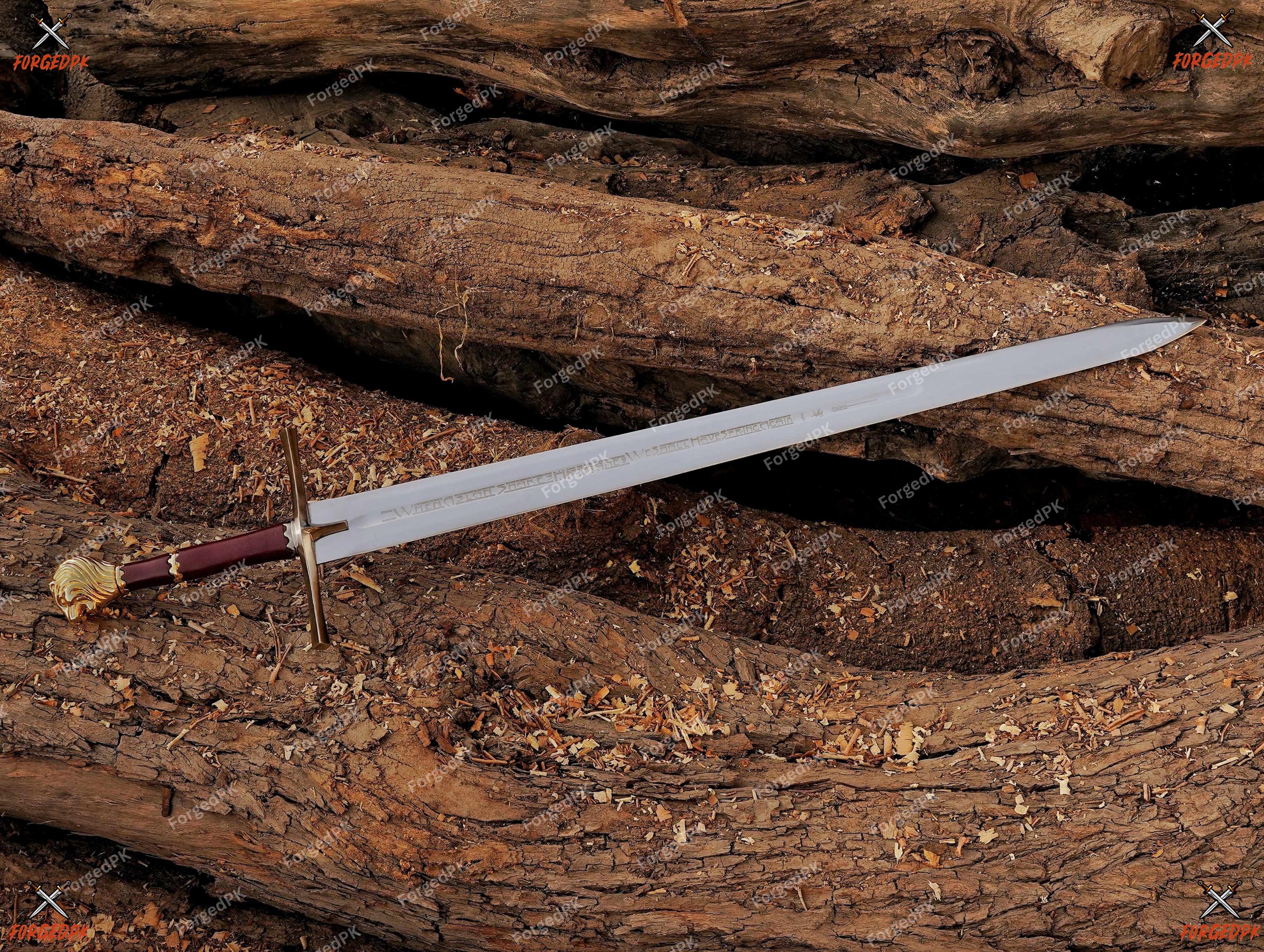 Rhindon Sword of Prince Peter – Chronicles of Narnia Inspired Full-size ...