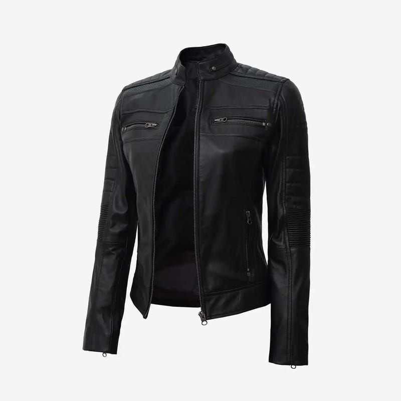 Womens Cafe Racer Black - Etsy