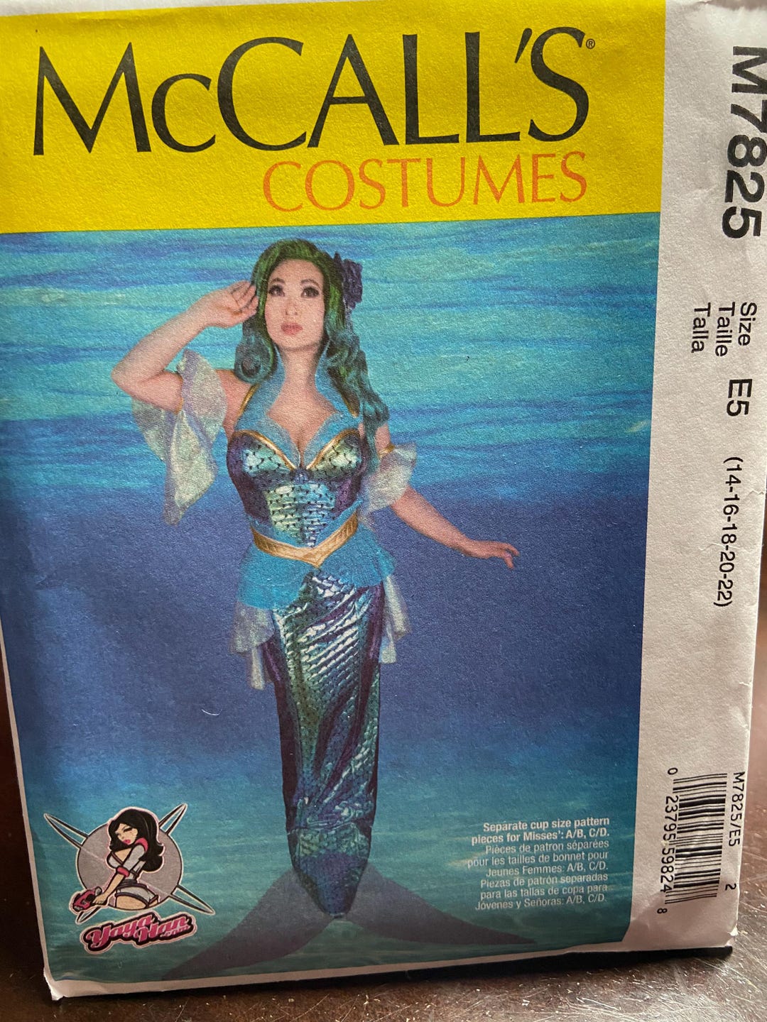 Mccalls Cosplay Mermaid Pattern - New - Etsy