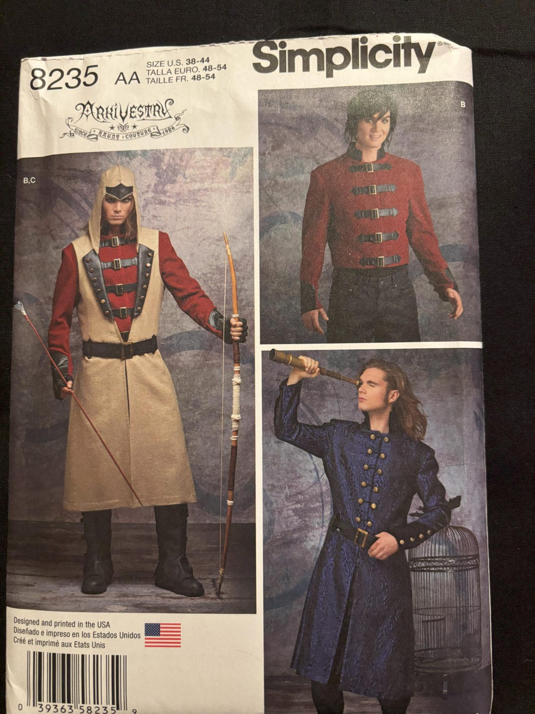 Men's Cosplay Costume Pattern - Etsy